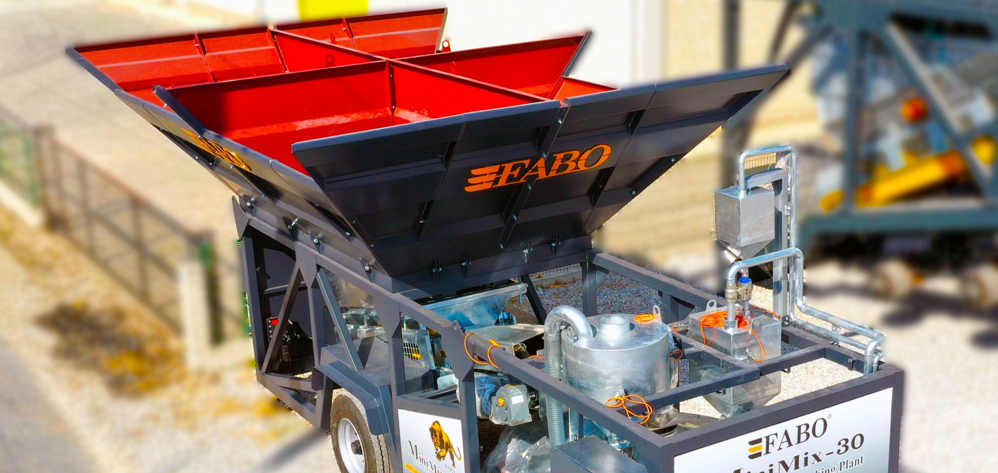 Minimix-30 Mobile Concrete Batching Plant - Fabo