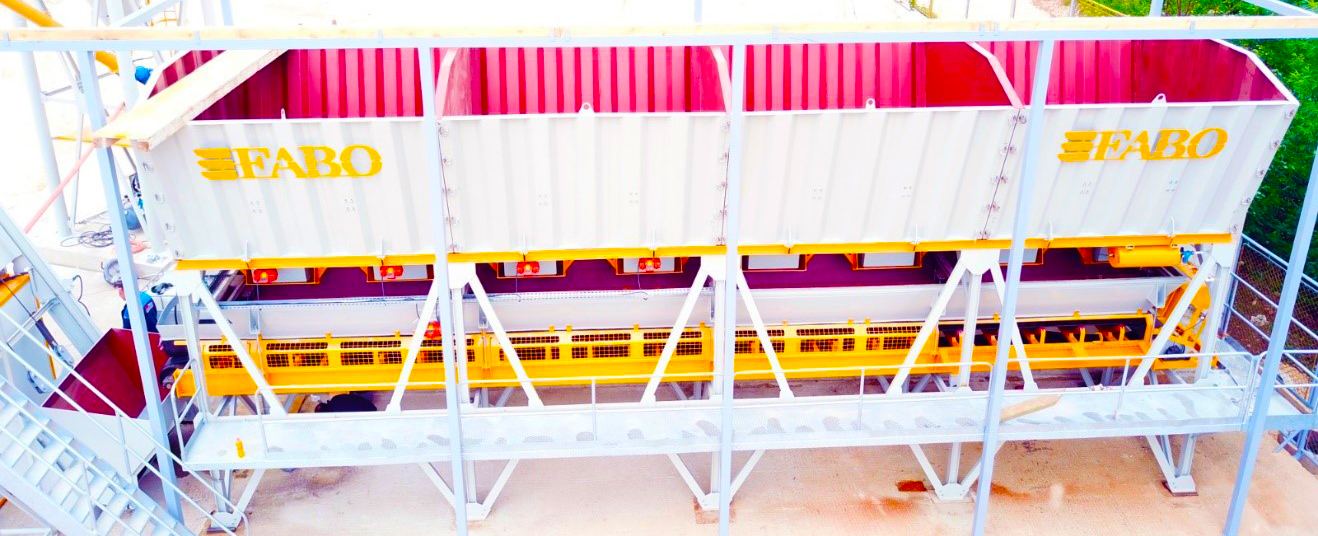 SKIP SYSTEM CONCRETE BATCHING PLANT | 110m3/h Capacity - Fabo