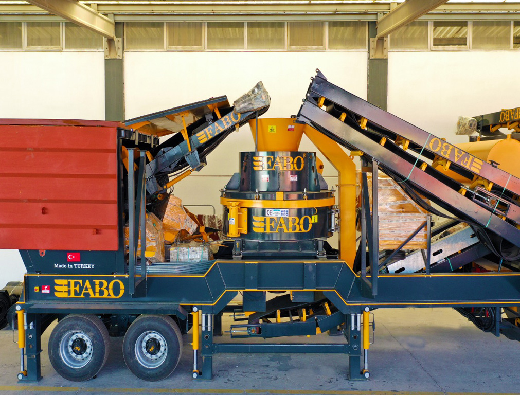 MVSI-700 Mobile Vertical Shaft Impact Crusher - Fabo