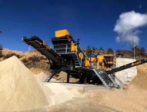 MVSI-900 Mobile Vertical Shaft Impact Crusher - Fabo