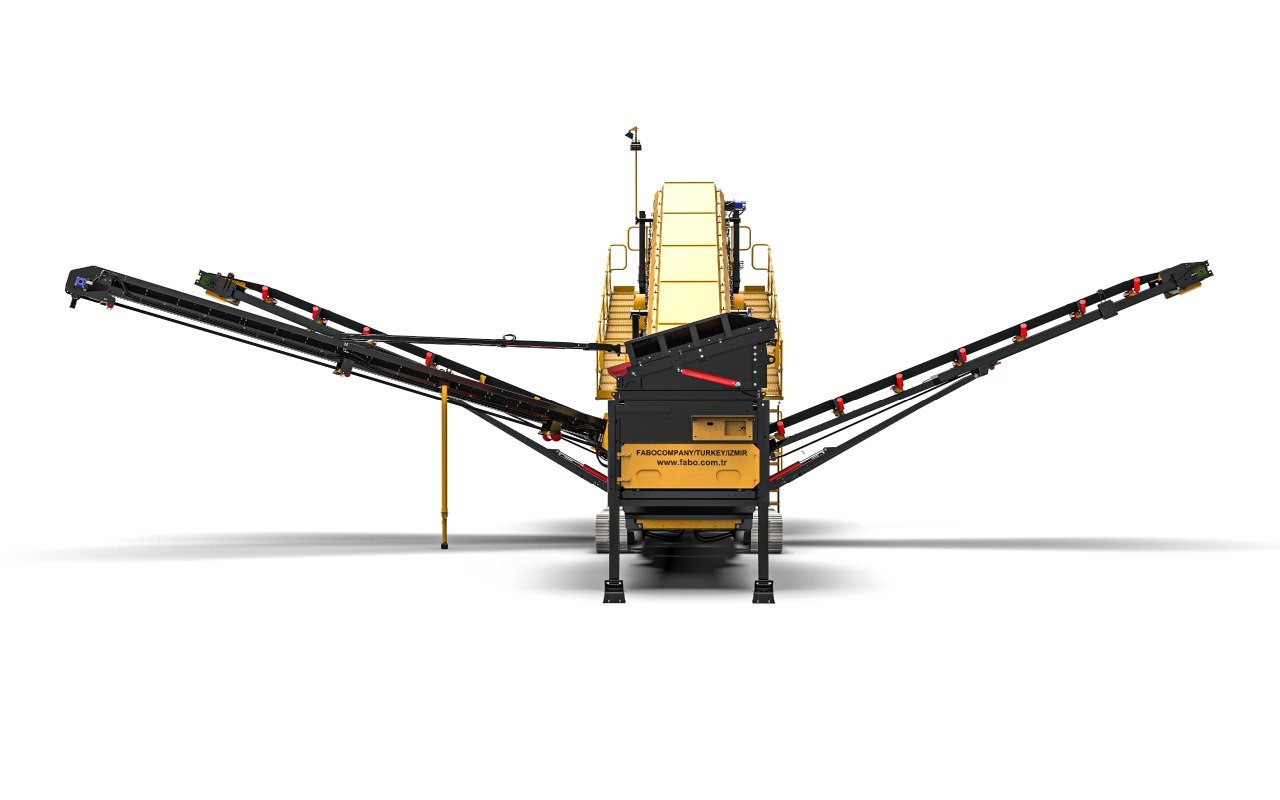FTS-15-60-3 Tracked Screening Plant - Fabo