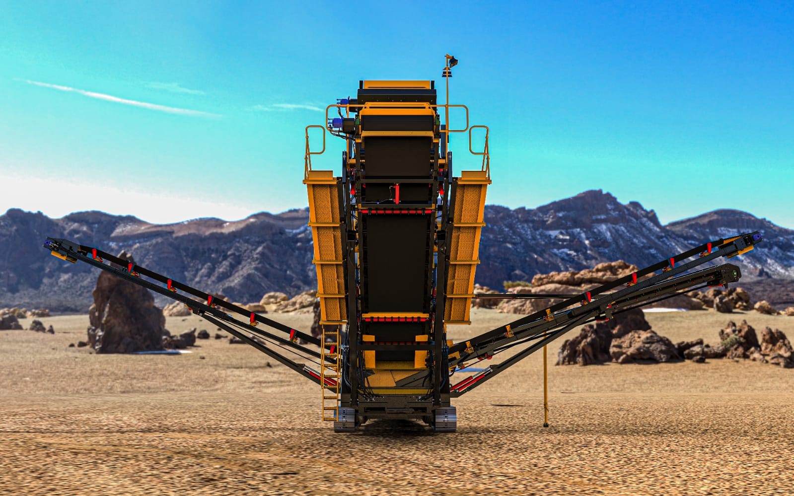 FTS 15-45-2 Mobile Screening Plant - Fabo