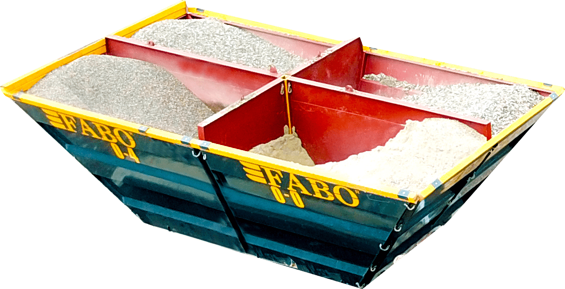 COMPACT-60 Bucket Type Concrete Batching Plant (Stock) - Fabo