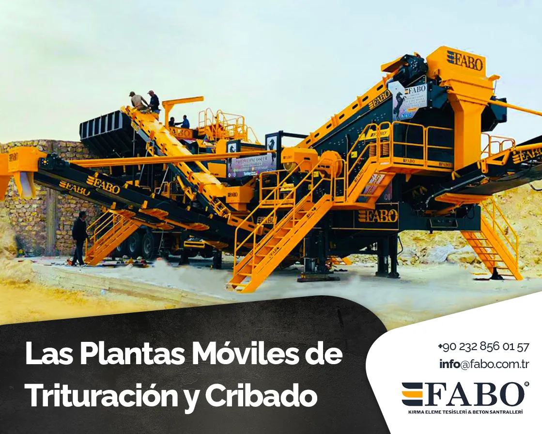 Las Plantas Móviles de Trituración y Cribado - Cribar y Triturar
